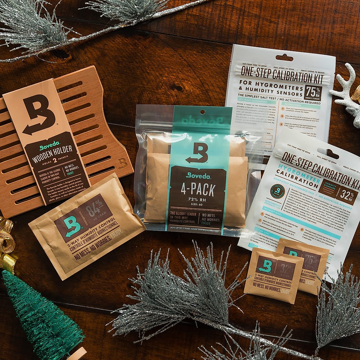 Boveda One Step Hygrometer Mess Free Calibration Kit – Preloaded 32% RH 2-Way Humidity Control – Hygrometer Accuracy – Precise Test for Digital and Analog Hygrometers and Humidity Sensors – 1 Count