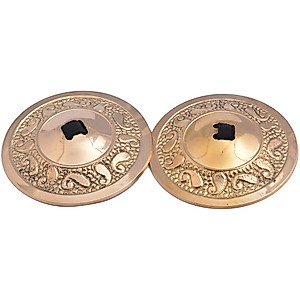 Wevez® 2 Pairs / 4 pcs American Belly Dance Finger Zills/Sagats/Cymbals