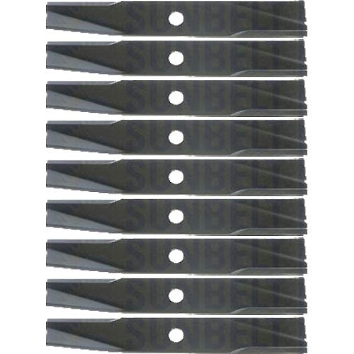 (9 Pack) Premium High Lift Replacement XHT Lawn Mower Blade Fits Toro/Wheel Horse 115505903 | 17.5" x 2.25" / 0.625" Hole
