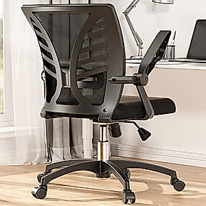 NOBLEWELL HOME Chair-NWOC2B Home Office Chair, Nylon, Black