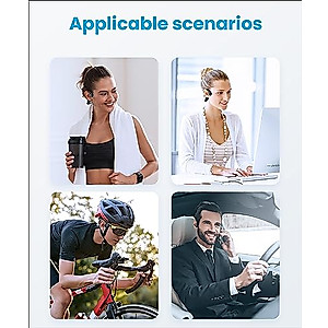 Rumatas Bone Conduction Headphones Bluetooth, Open Ear Headphones with Mic Underwater Swimming Headphones 32GB MP3 & 8Hrs Playtime, Wireless Underwater Earbuds for Swimming, Sports.