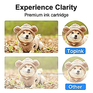 63XL Ink Cartridge Combo Pack Compatible for HP63 HP Ink 63 Black XL HP Printer Ink Cartridges for HP Envy 4520 4512 4516; Officejet 5252 3830 3833 4655 5255 Printer(1 Black, 1 Color)