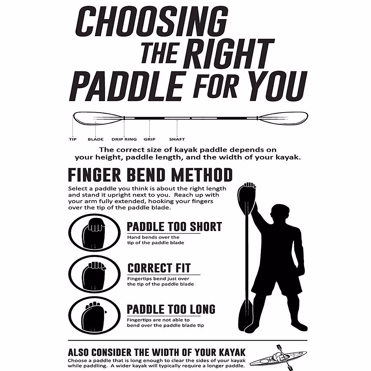 HydroPro 220 cm Carbon Fiber Kayak Paddle, Green