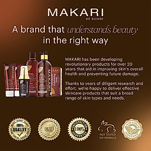 Makari Exclusive Active Intense Exfoliating Soap (7oz) | Unify & Illuminate | Advanced Brightening Bar for Dark Spots and Blemishes | Exfoliates Dead Skin Cells and Helps Reveal Natural Skin Radiance