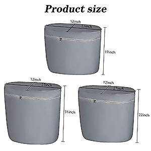 RV Propane Tank Cover,Camper Propane Tank Cover,Heavy Duty Waterproof Anti UV Polyester Double 40 LB Propane Tank Cover for Camper RV Trailer,RV Trailer Camper Covers Lp Tank Cover,Weather Resistant