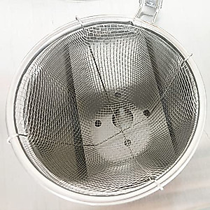 6 Hole Gas Countertop Pasta Cooker Machine with Filter, Cooktop Table Top Noodles Cooking Machine Pasta Makers Pasta Cooking Tool Stainless Steel Dumpling Soup Pot Noodles Maker with 6 Basket