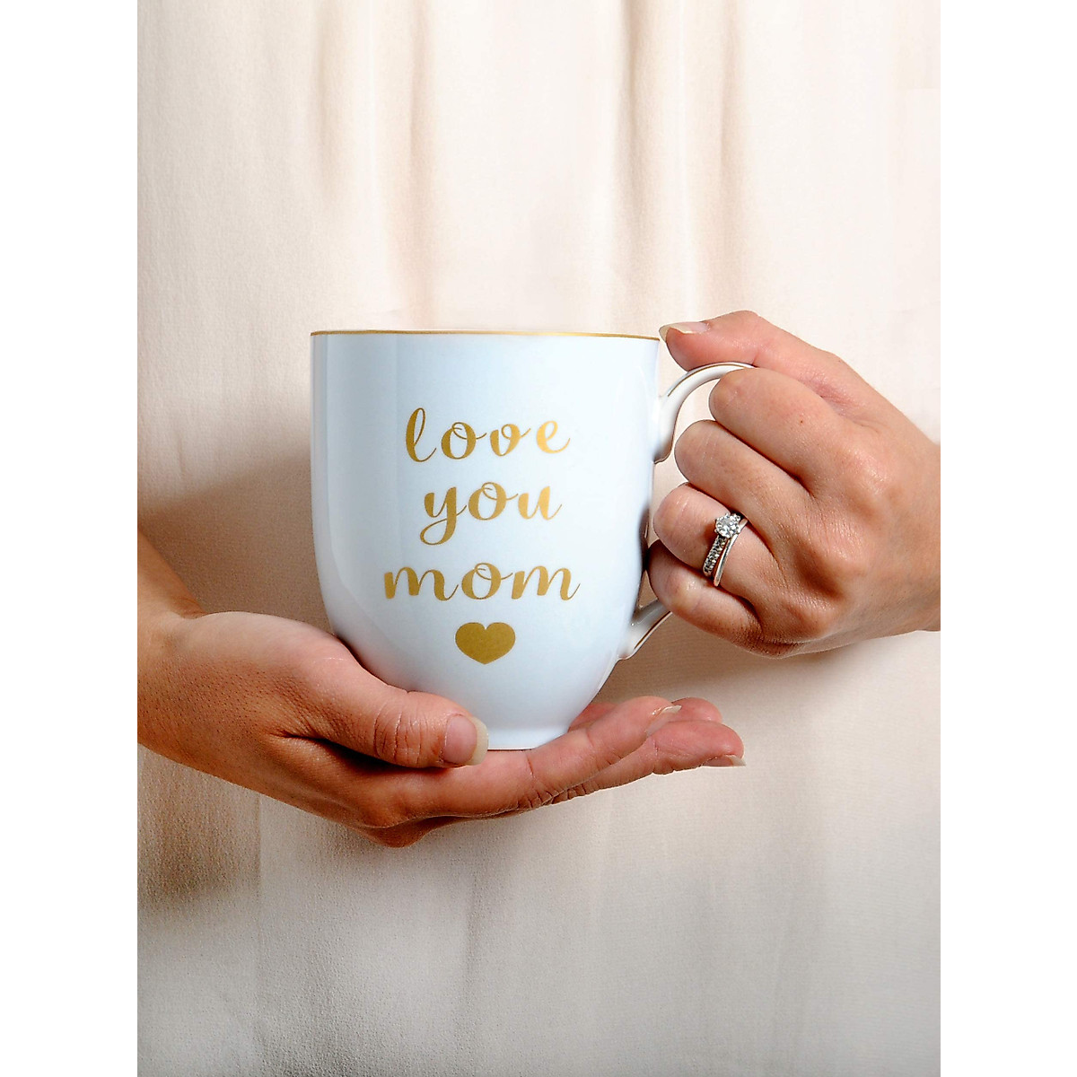 SipNBloom Mom-Mug Mothers Day Gifts for Mom, Mom Coffee Mug Mom Tea Cup Birthday Gifts for Mom, Mom Gifts 13.5 Oz Blue