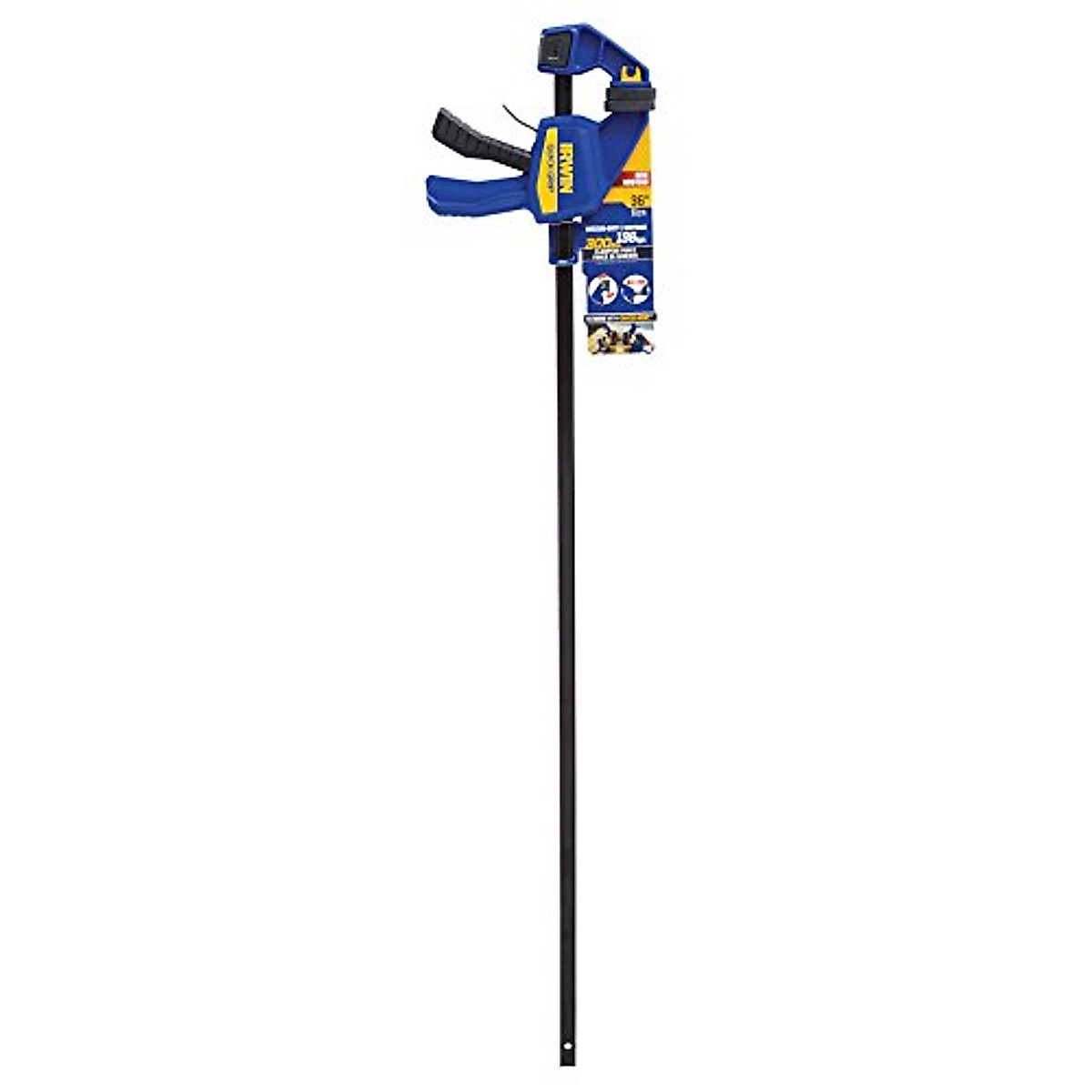 IRWIN QUICK-GRIP Bar Clamp, One-Handed, Medium-Duty, 36-Inch (1964741)