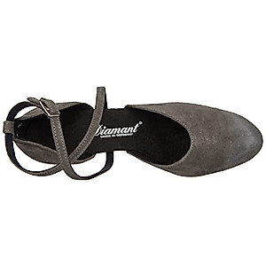 Diamant Women's Standard & Latin Dance Shoe, Gray, 7.5 US