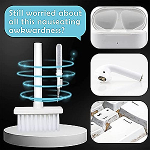 Cleaning Soft Brush Keyboard Cleaner 5-in-1 Multi-Function Computer Cleaning Tools Kit