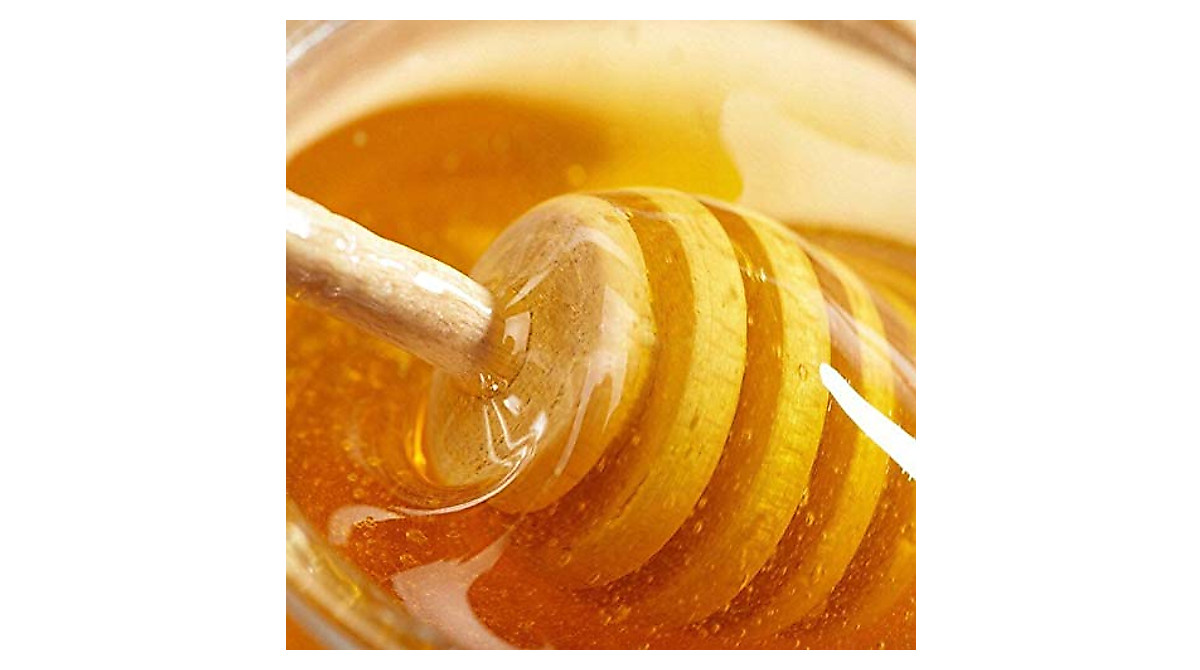 Wooden Honey Dipper Sticks for Parties - 50 Pack