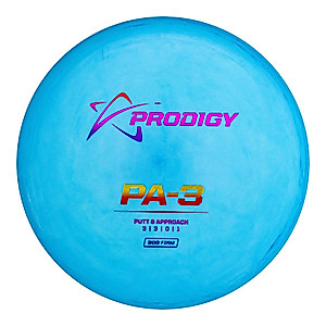 Prodigy Disc 300 Firm PA-3 for Beginners | Straight Flying Disc Golf Putter | Firm Grippy Plastic | Great for Putting & Disc Golf Approach | Beaded Rim Disc Golf Putter | 170-174g | Colors May Vary