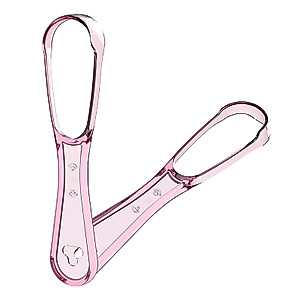 Xiahium Tongue Scraper, Fresh Breath Tongue Cleaner Reusable Fight Bad Breath Healthy Oral Care for Adults Kids - 100% BPA Free