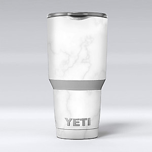 Design Skinz Slate Marble Surface V49 - Skin Decal Vinyl Wrap Kit Compatible with The Yeti Rambler Cooler Tumbler Cups