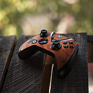Skinit Decal Gaming Skin compatible with Xbox One S Controller - Officially Licensed NHL Philadelphia Flyers Jersey Design
