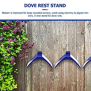 TEHAUX 10 PCS Pigeon Rest Rack Bird Perch Pack Bird Perch Support Cage Accessories Dove Supplies Bird Supplies