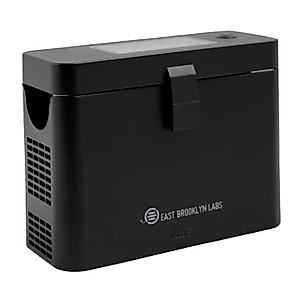 East Brooklyn Labs RadCad Battery Charger and Caddy Drop in The Caddy and Begin Charging Charges 12 AA Rechargeable Batteries Compatible with Most Caddies