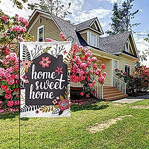 Custom Garden Flag, Personalized Yard Flags Decor, Add Your Own Picture/Text House Lawn Banner Double Sided Home Wall Decoration 12.5"x18"