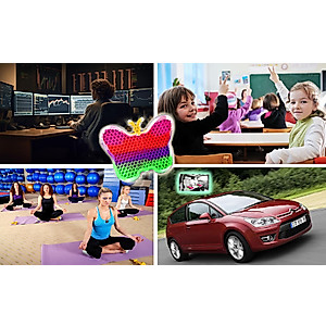 Butterfly Gel Seat Small Cushion for Kid,Thick Seat Cushion for Classroom Chair, Wheelchair Cushion, Car Cushion, Home Study Chair