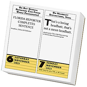 365 Stupidest Things Ever Said Page-A-Day Calendar 2021