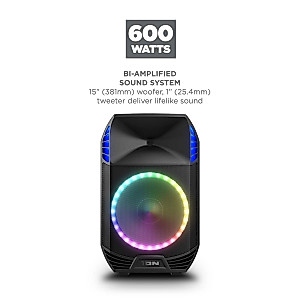 ION Audio Total PA Extreme High-Power Bluetooth Speaker System with Sonic Wide Premium Audio and Acoustic Optimization (Renewed)