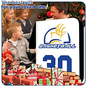 COARVXA 400 Cards Basketball Card Binder,4 Pocket with 400 Cards Trading Card Albums Sleeve Protectors,Card Storage Case Fits for Collecting Baseball,Hockey,Football,Basketball Or Gaming Trading Cards