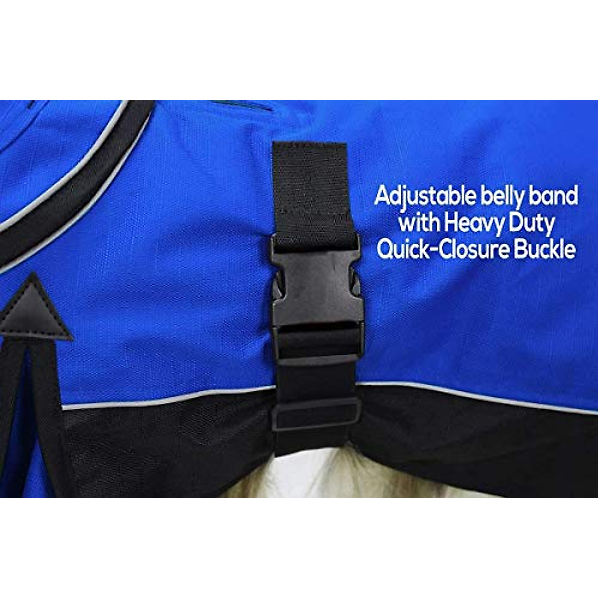 Derby Originals Ruff Pup 1200D Ripstop Waterproof Reflective Winter Dog Coat with Neck Cover and Harness Compatible Opening 220G - 17