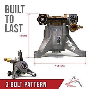 3100 PSI Upgraded POWER PRESSURE WASHER WATER PUMP Homelite UT80432 UT80432A