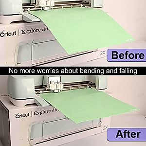 LOPASA Extension Tray Compatible with Cricut Maker 3 and Maker, Cricut Maker Tray Extender Accessories, Cricut Mat 12x12 Holder, Cricut Mat 12x24 Support Tool (Maker Series Machine Only)