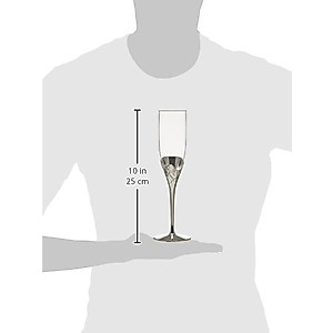 Lenox True Love Glass Flute Pair Clear, 1.25 LB