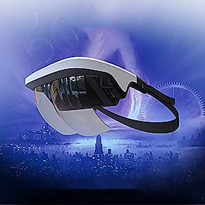 ZNBJJWCP AR Headset, Smart AR Glasses 3D Video Augmented Reality VR Headset Glasses for 3D Videos and Games