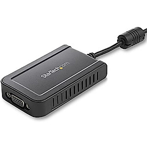 StarTech.com USB 2.0 to VGA Adapter, USB to VGA Monitor Converter for Windows, 1080p , TAA (no support for macOS/ChromeOS/Linux)