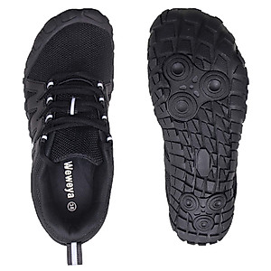 Women's Minimalist Barefoot Running Shoes Outdoor Beach Yoga Volleyball Cycling Shoes Biking Bicycle Cross Training Trainer Work Out US Size 8 8.5 Black