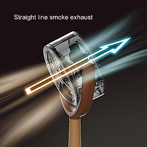 The High Fan for Smoking, Lorivu Smoke Purifier, Portable Range Hood, Portable Smoke Purifier, Low Noise Mini Cooker Hood for Kitchen, Range Hood Suitable for Kitchen