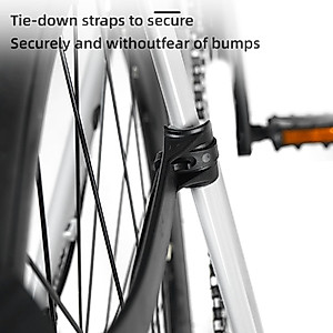 NELboNs Bike Fender Adjustable for Road Mountain Bike Tire Rear Mud Guard Fender Foldable and Light Weight