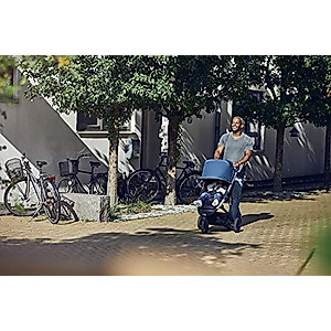 Thule Spring Stroller - Compact Baby Stroller Perfect for Everyday Use - Features 5-Point Harness, Lightweight and Compact Design, Vented Canopy with See-Through Mesh, Padded Reclining Seat