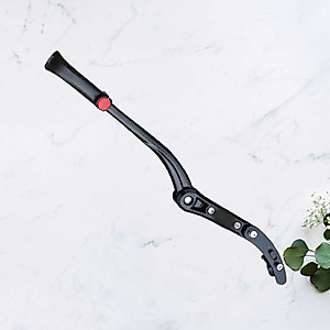 LIOOBO Bike Kickstand Bike Stand Single Sided Support Adjustable for Bike Mountain Road Bike Accessories City Bike Sports Bike Black