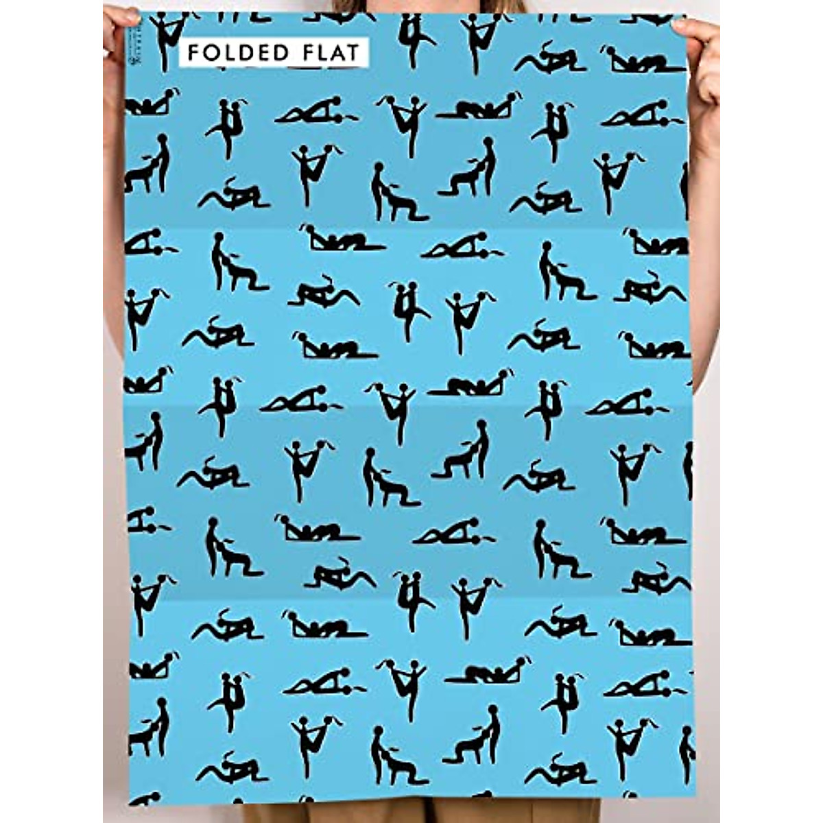 CENTRAL 23 Anniversary Wrapping Paper - Funny Rude Gift Wrap for Wife Husband or Partner - Bridal Shower Wrapping Paper for Women - Comes with Fun Stickers - Made in the UK