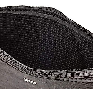 Tumi Briefcase, Official Genuine Alpha Expandable Organizer Laptop Brief, Black
