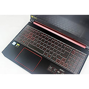 Keyboard Cover for Acer Predator Helios 300 PH315-54 PH315-53 PH315-52 PH317-53 15.6" 17.3"，Acer Nitro 5 AN515-54/55/43/44 AN517-51/52 AN715-51/52 15.6" 17.3" Gaming Laptop,Acer Aspire VX 15 17-Clear