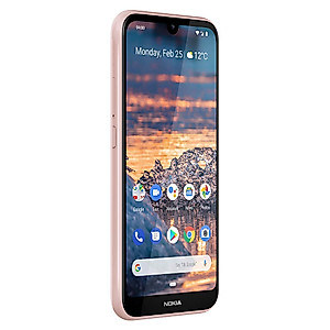 Nokia 4.2 - Android One (Pie) - 32 GB - 13+2 MP Dual Camera - Unlocked Smartphone (at&T/T-Mobile/MetroPCS/Cricket/H2O) - 5.71" HD+ Screen - Pink