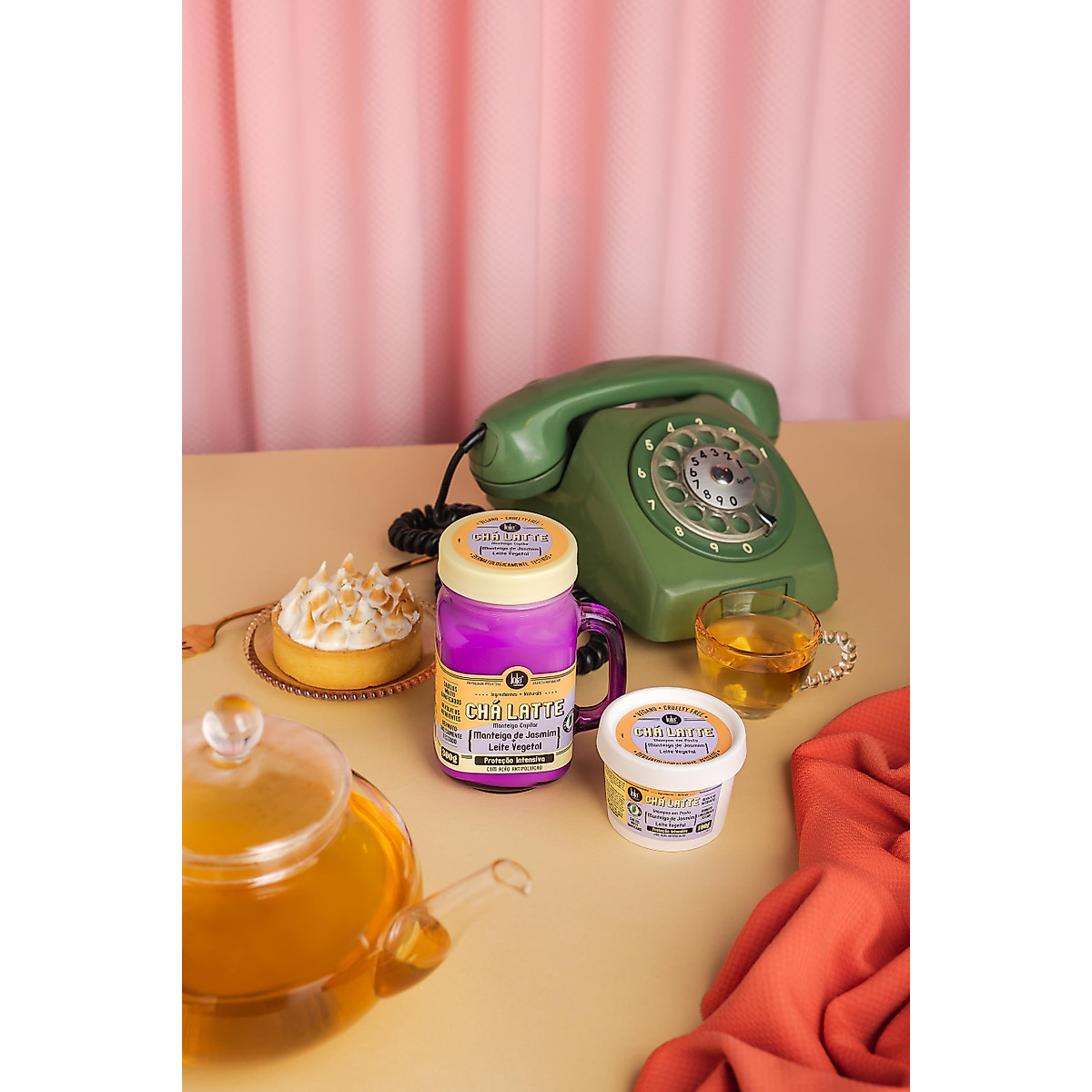 Lola From Rio - Chai Latte - Jasmine Shampoo, Restores Damaged Hair and Restores Lost Nutrients 3.53 Fl Oz