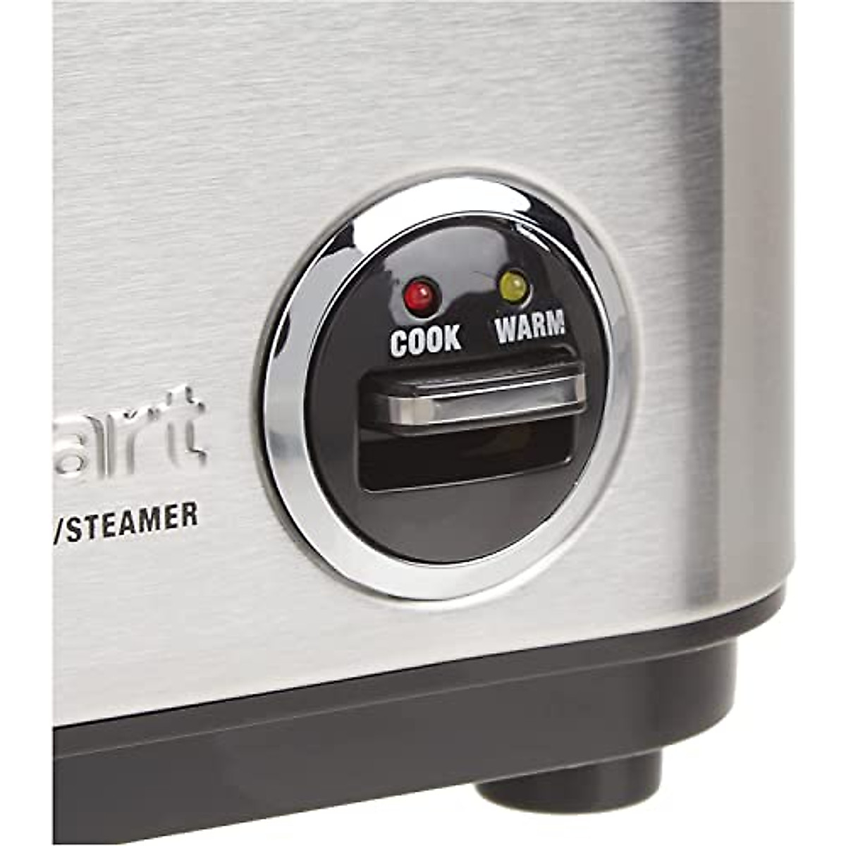 Cuisinart CRC-400 4 Cup Rice Cooker, Stainless Steel Exterior
