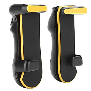 Bindpo Tablet PC Gamepad, Continuous Shooting Gamepad Comprehensive Protection Four Fingers Game Joystick Shooter Gamepad,for Android SystemiOS System(Yellow)