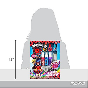 Miraculous Spots On Beauty Makeover Beauty Studio for Kids, Create Your Own Hair Art & Manicure Kit, Great for Girls Sleepover & Birthday Party, Fashion Party Ideas, Nail Art for Kids Ages 6, 7, 8, 9