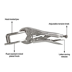 Olympia Tools 9" LOCKING PLIERS & WELDING CLAMP, 11-409