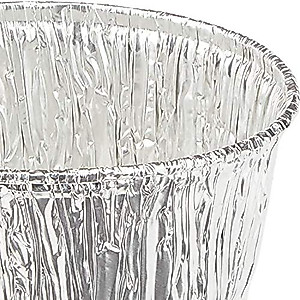 Z GRILLS BBQ Grease Foil Bucket Liners Grill Drip Disposable Aluminum 5/20/25/30 Packs (5 Packs)