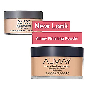 Almay Setting Powder, Face Makeup, Matte Loose Powder, Hypoallergenic, Cruelty Free, 100 Light, 1 Oz