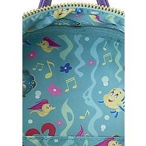 Loungefly Disney The Little Mermaid 35th Anniversary Life is the Bubbles Mini Backpack