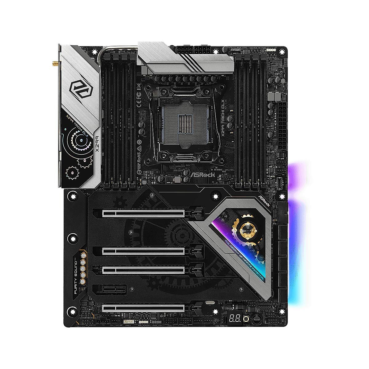 ASRock Motherboard X299 Taichi CLX LGA2066 X299 256GB DDR4 PCI Express SATA ATX Retail / X299 Taichi CLX /